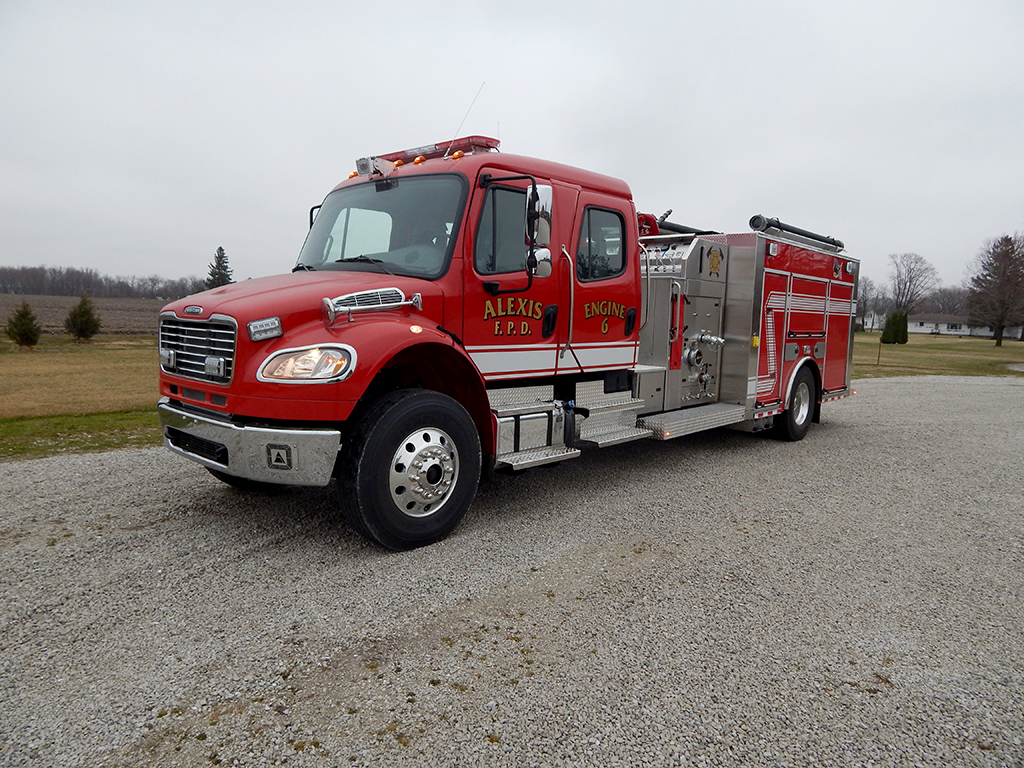 TOP MOUNT PUMPER #2308 | Alexis Fire Equipment Company