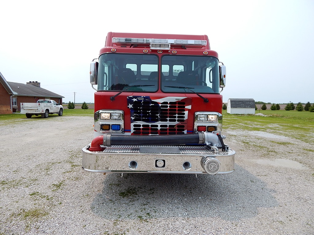 ENCLOSED TOP MOUNT PUMPER/TANKER #2345 | Alexis Fire Equipment Company