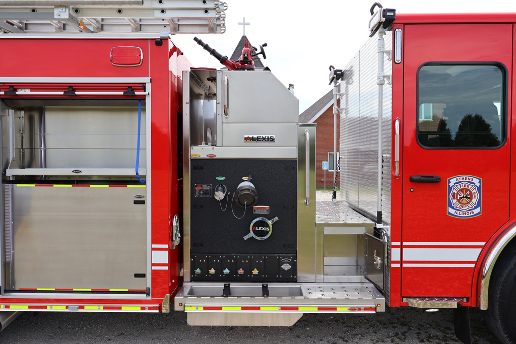 TOP MOUNT 1500GPM PUMPER #2582 | Alexis Fire Equipment Company