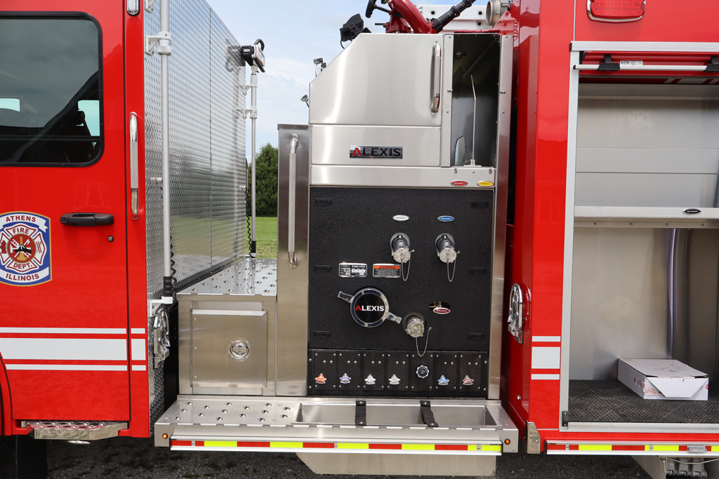 TOP MOUNT 1500GPM PUMPER #2582 | Alexis Fire Equipment Company