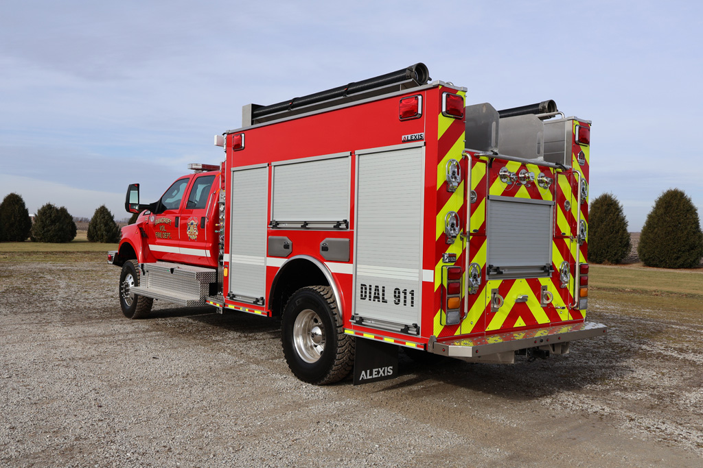 4×4 – 1500GPM MINI PUMPER #2541 | Alexis Fire Equipment Company