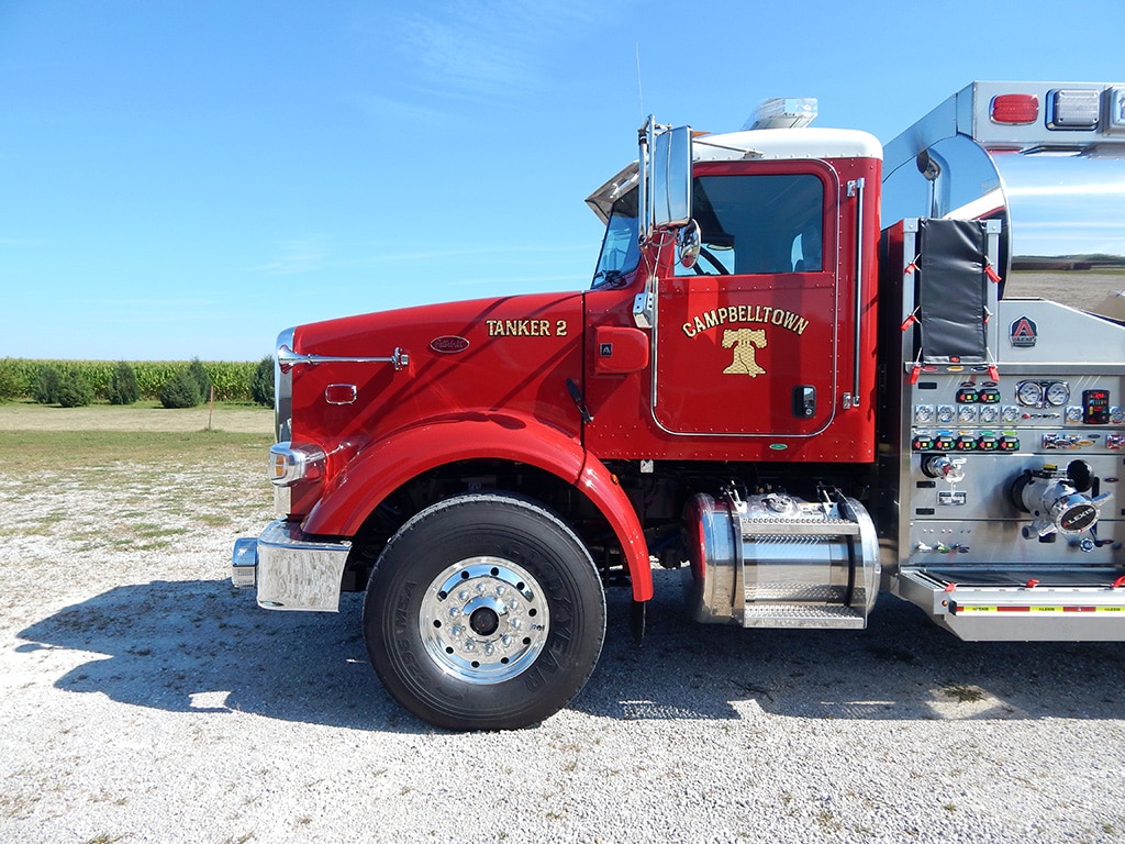 4000-GALLON ELLIPTICAL TANKER #2365 | Alexis Fire Equipment Company