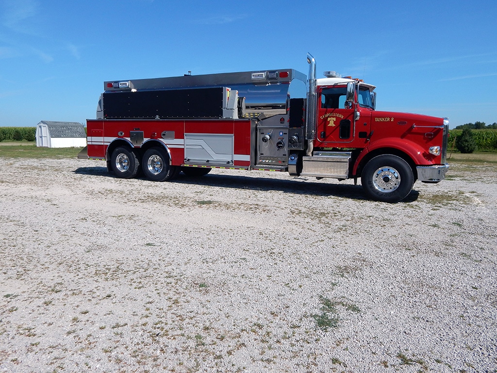4000-GALLON ELLIPTICAL TANKER #2365 | Alexis Fire Equipment Company