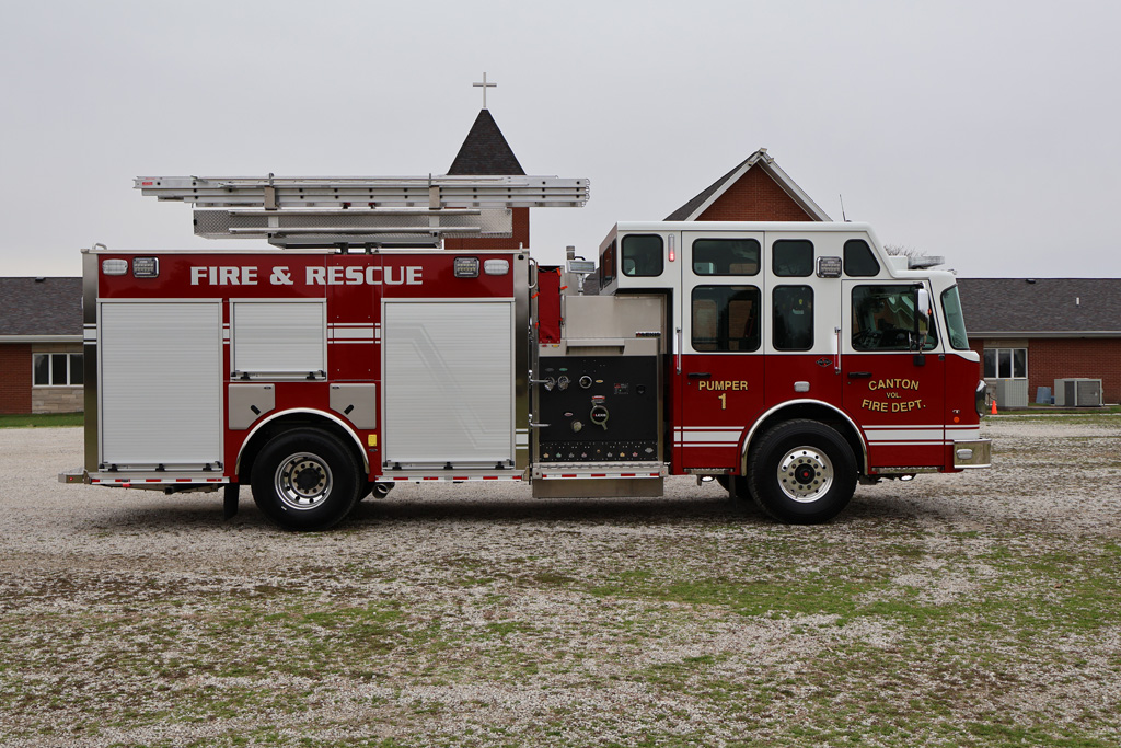 ENCLOSED TOP MOUNT PUMPER #2551 | Alexis Fire Equipment Company