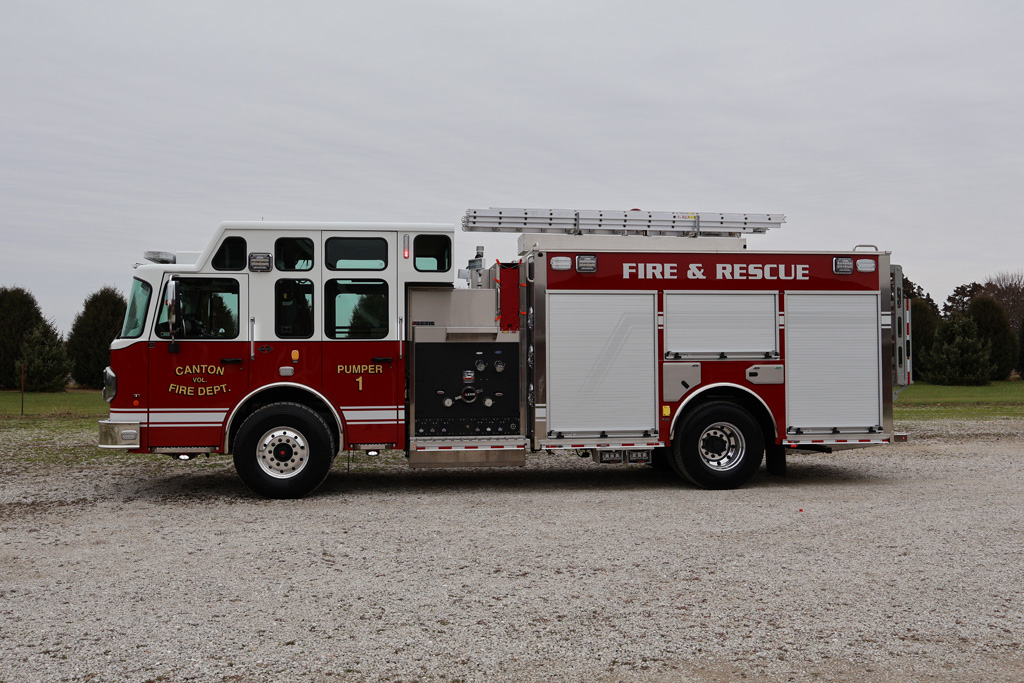 ENCLOSED TOP MOUNT PUMPER #2551 | Alexis Fire Equipment Company