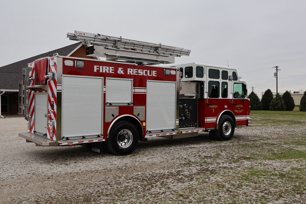 ENCLOSED TOP MOUNT PUMPER #2551 | Alexis Fire Equipment Company