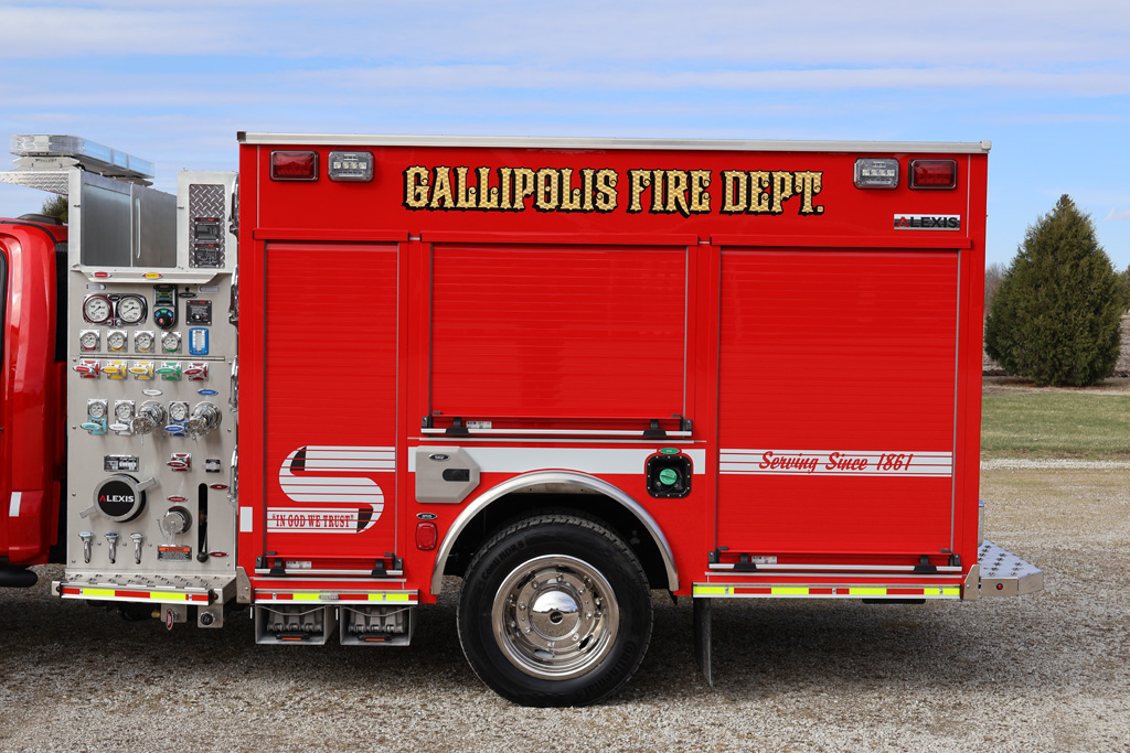 1500 GPM MINI PUMPER #2603 | Alexis Fire Equipment Company
