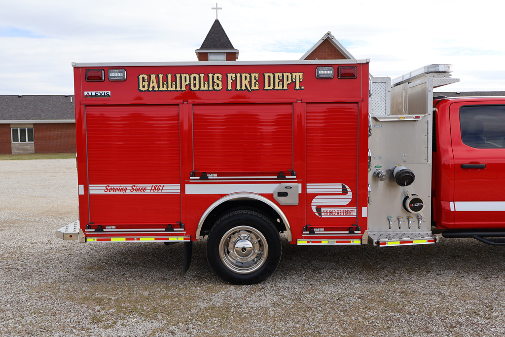 1500 GPM MINI PUMPER #2603 | Alexis Fire Equipment Company