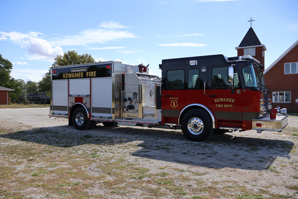 TOP MOUNT PUMPER # 2614 | Alexis Fire Equipment Company