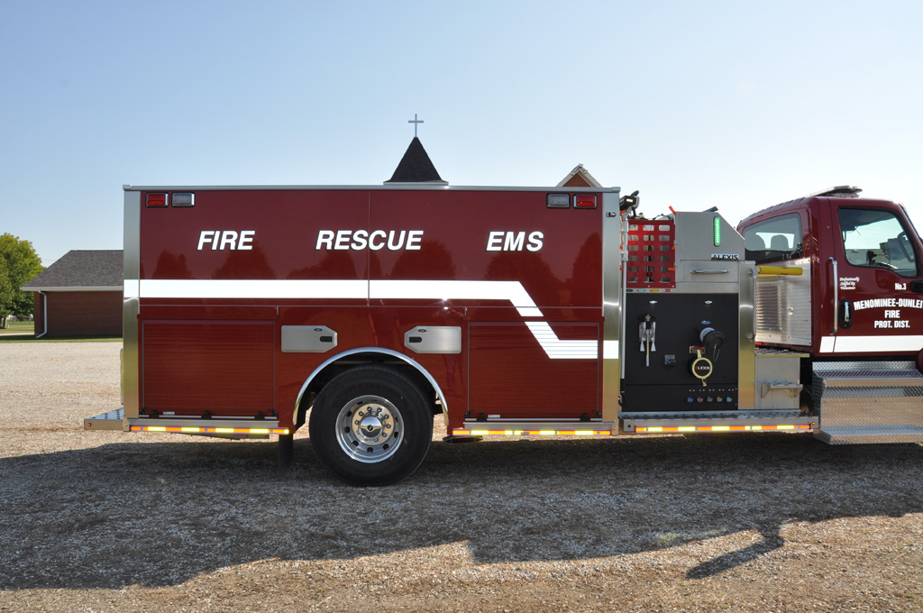 1250 GPM TOP MOUNT PUMPER #2522 | Alexis Fire Equipment Company