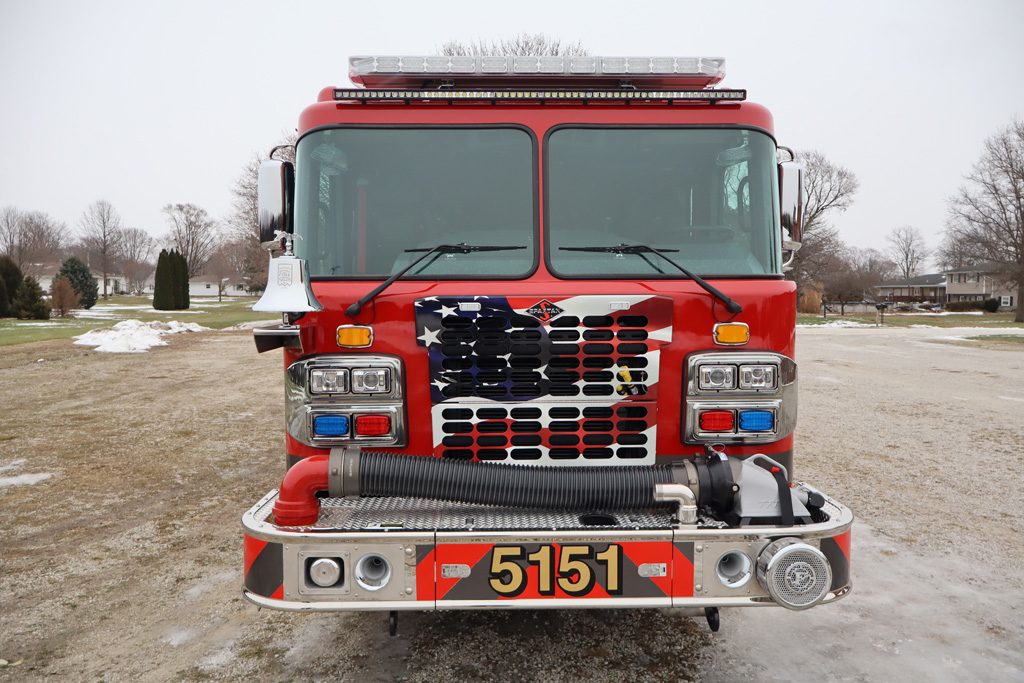 TOP MOUNT PUMPER #2611 | Alexis Fire Equipment Company