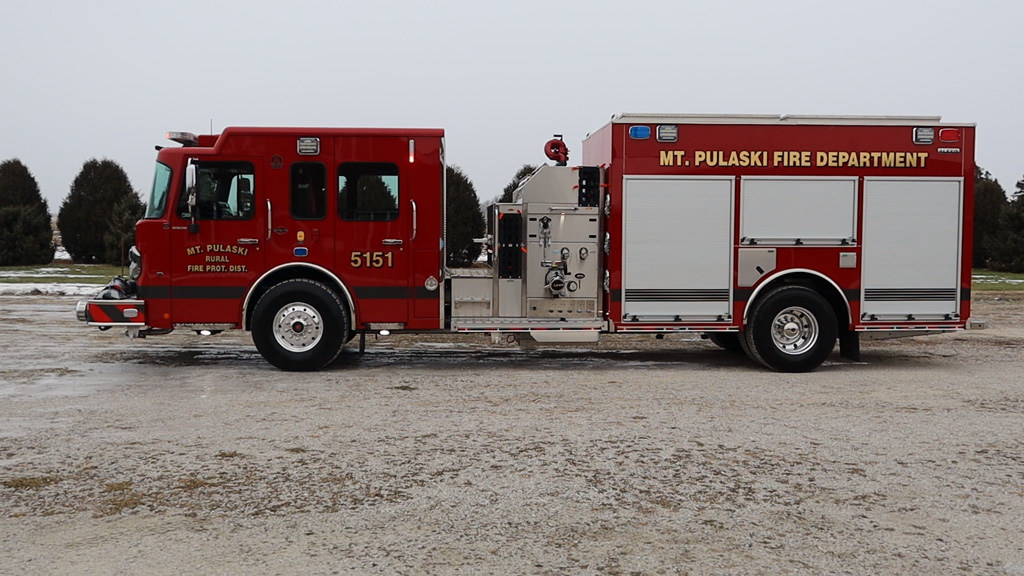 TOP MOUNT PUMPER #2611 | Alexis Fire Equipment Company