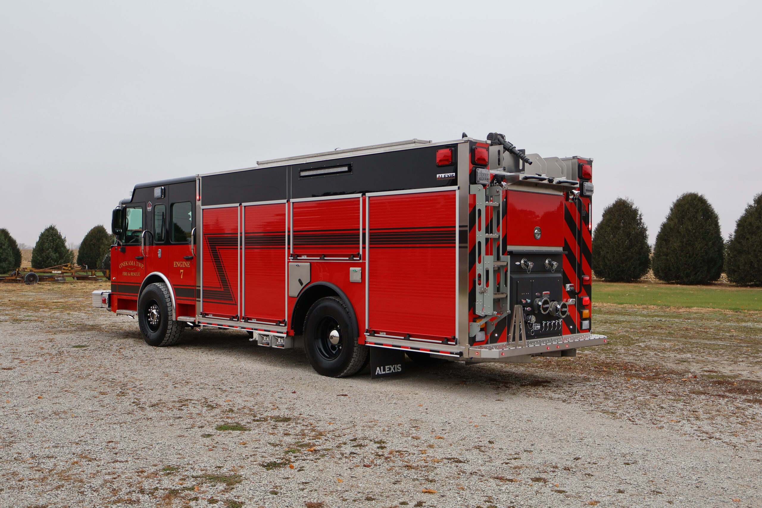 1500 GPM REAR MOUNT PUMPER #2595 | Alexis Fire Equipment Company