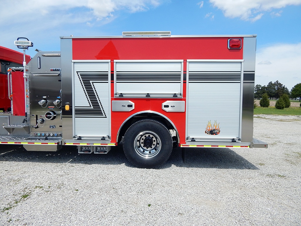 1000 GALLON TOP MOUNT PUMPER #2390 | Alexis Fire Equipment Company