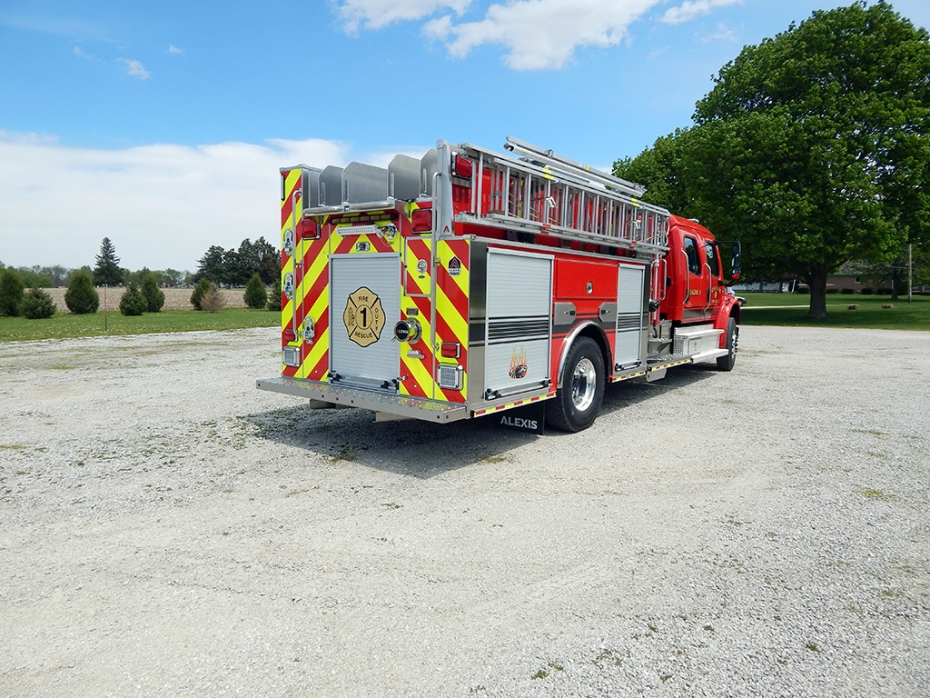 1000 GALLON TOP MOUNT PUMPER #2390 | Alexis Fire Equipment Company