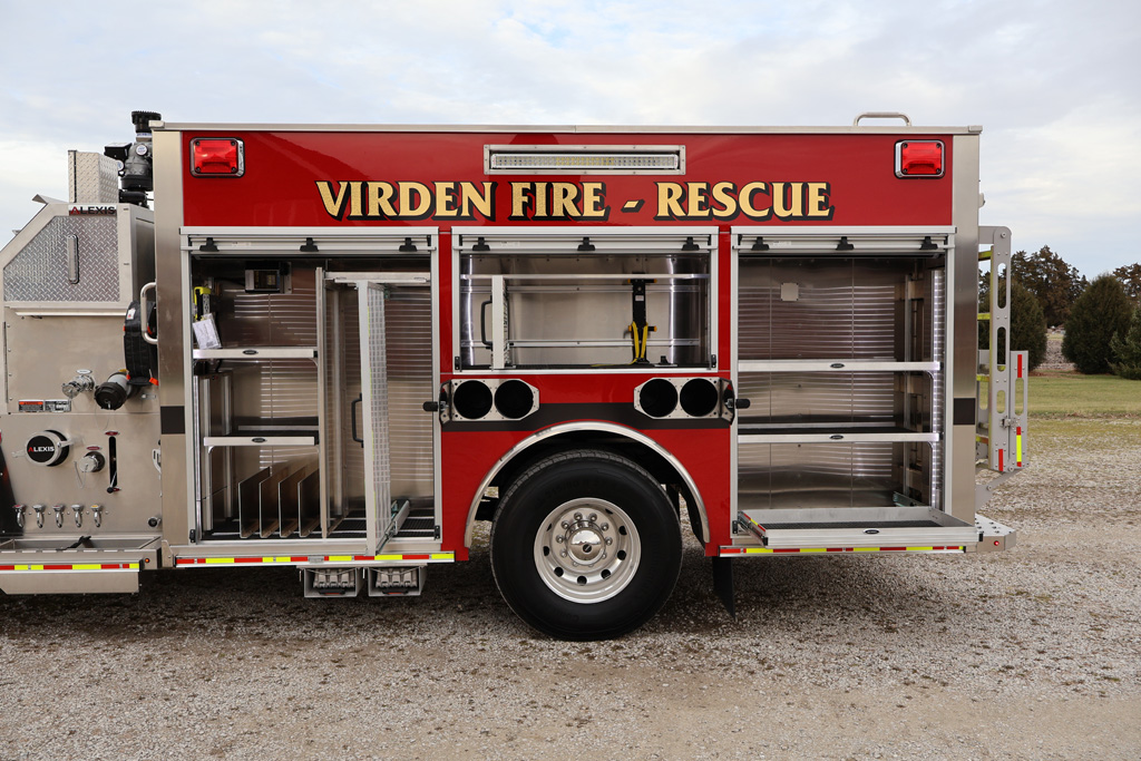 TOP MOUNT 1500 GPM PUMPER #2525 | Alexis Fire Equipment Company