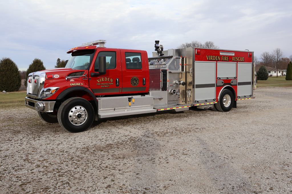 TOP MOUNT 1500 GPM PUMPER #2525 | Alexis Fire Equipment Company