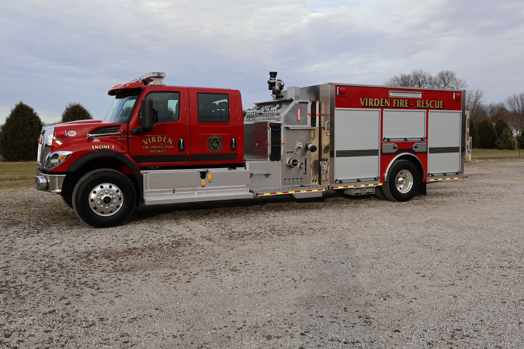 TOP MOUNT 1500 GPM PUMPER #2525 | Alexis Fire Equipment Company