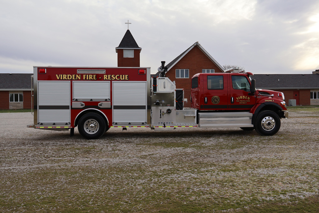 TOP MOUNT 1500 GPM PUMPER #2525 | Alexis Fire Equipment Company