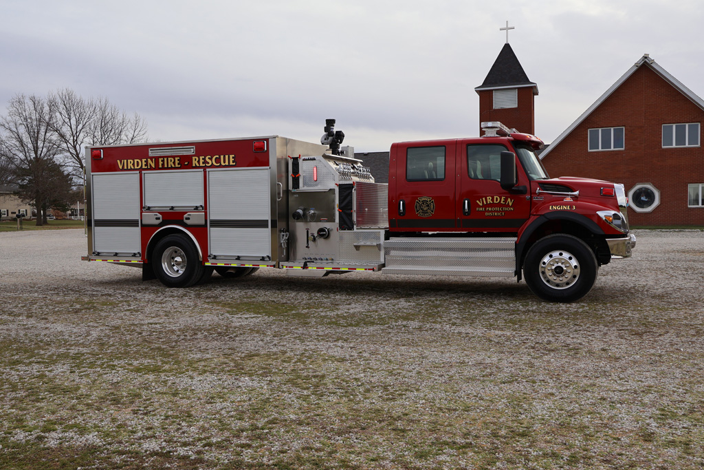 TOP MOUNT 1500 GPM PUMPER #2525 | Alexis Fire Equipment Company